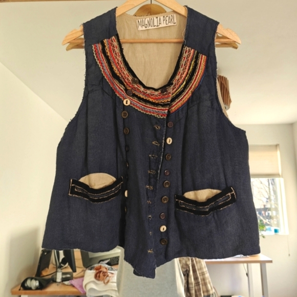 Magnolia Pearl | Jackets & Coats | Rare Magnolia Pearl Vest | Poshmark